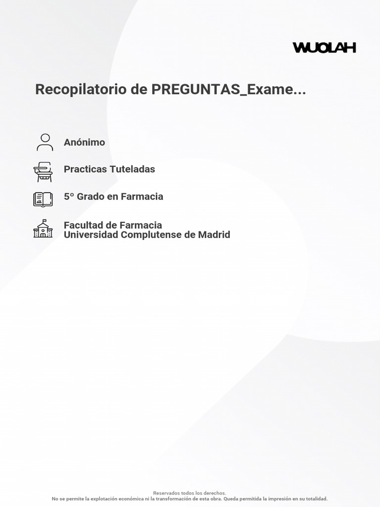 Wuolah-free-Recopilatorio de PREGUNTAS Examen OFICINA de FARMACIA | PDF | Droga anti ...