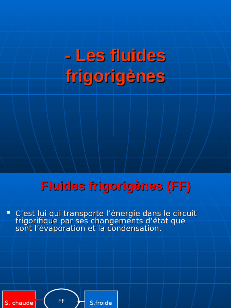 Les Fluide Frigorigène2 | PDF | Gaz | Génie des procédés chimiques