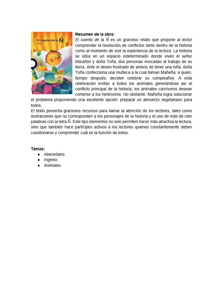 El Cuento de La N Ficha | PDF