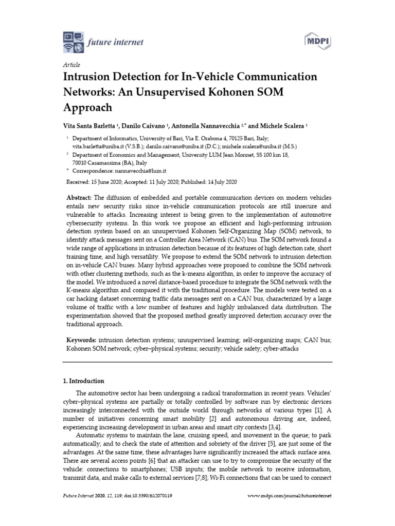 Intrusion_Detection_for_In-Vehicle_Communication_N | PDF | Computing | Applied Mathematics