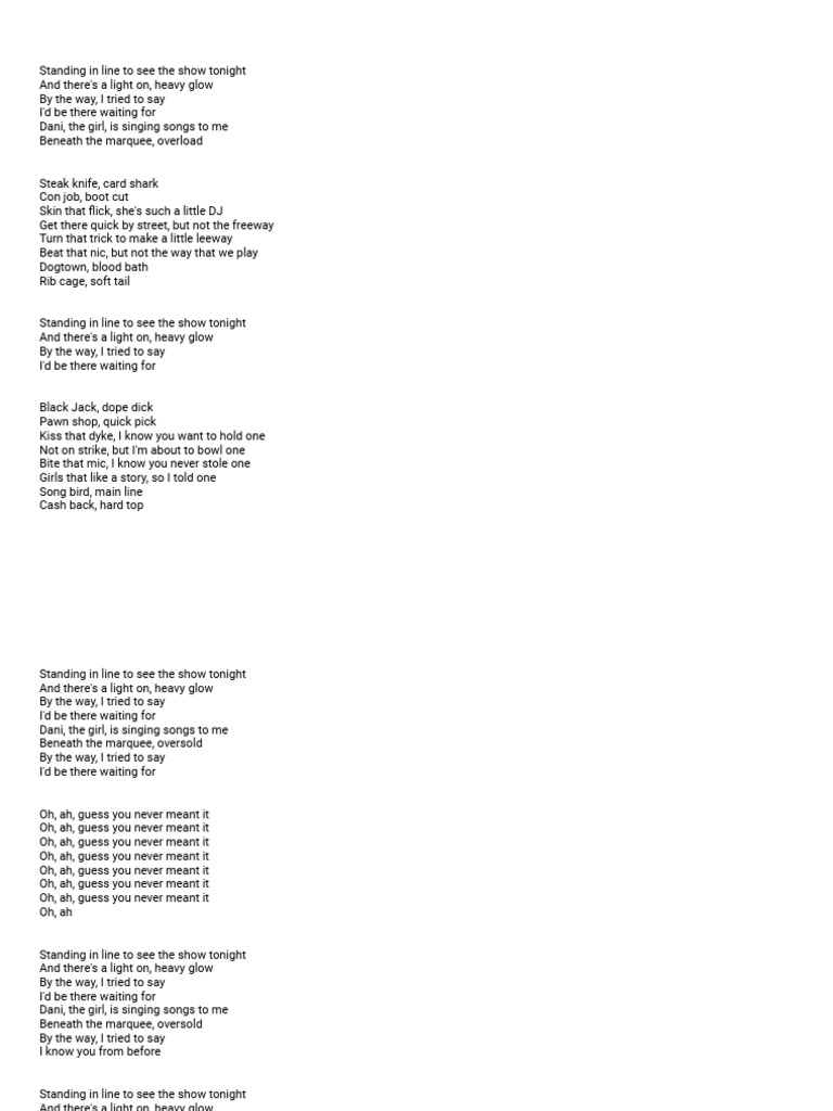 By The Way | PDF