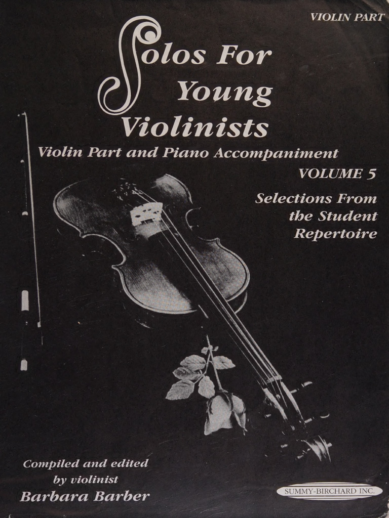 Solos for Young Violinists _ Selections From the Student -- Barbara ...