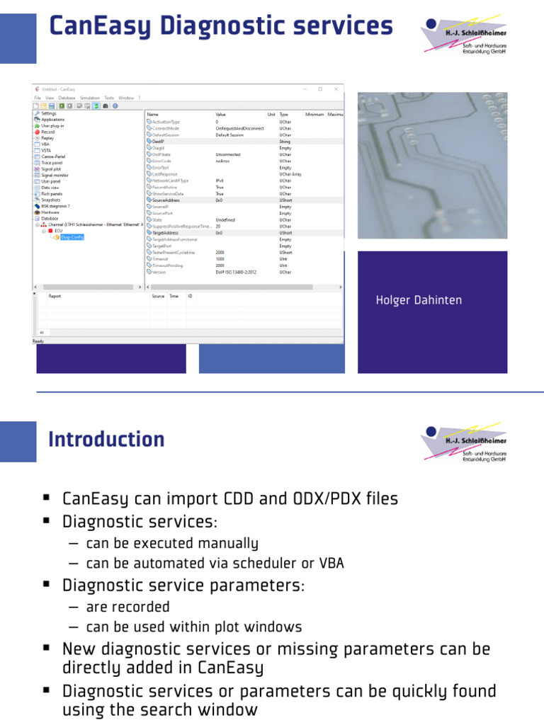 22 - 4 CanEasy Diagnostic Services | PDF | Computer Data | System Software