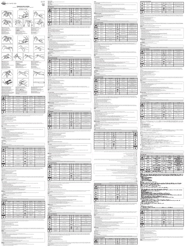Transducer Covers: Reference Guide | PDF