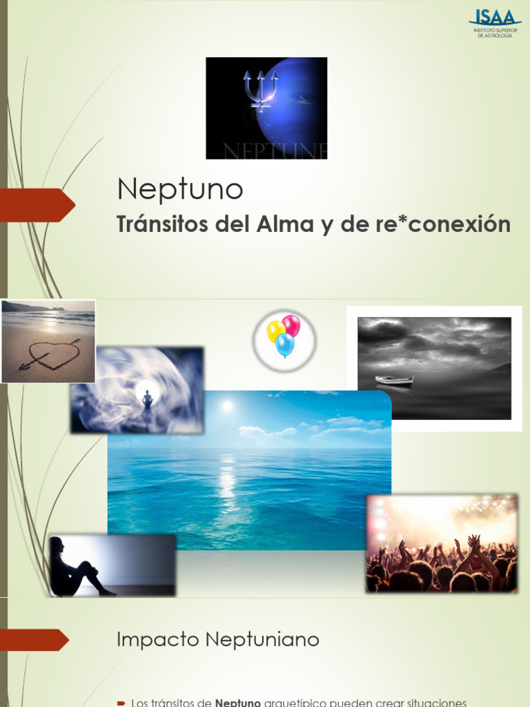 Tránsitos de Neptuno | PDF | Amor | Neptuno