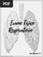 Exame Físico do Tórax e Pectoriloquia | PDF | Pulmão | Respiração