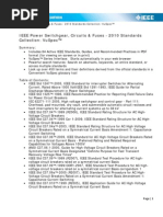 IEEE Standards List | PDF | Electric Power System | Electric Power ...