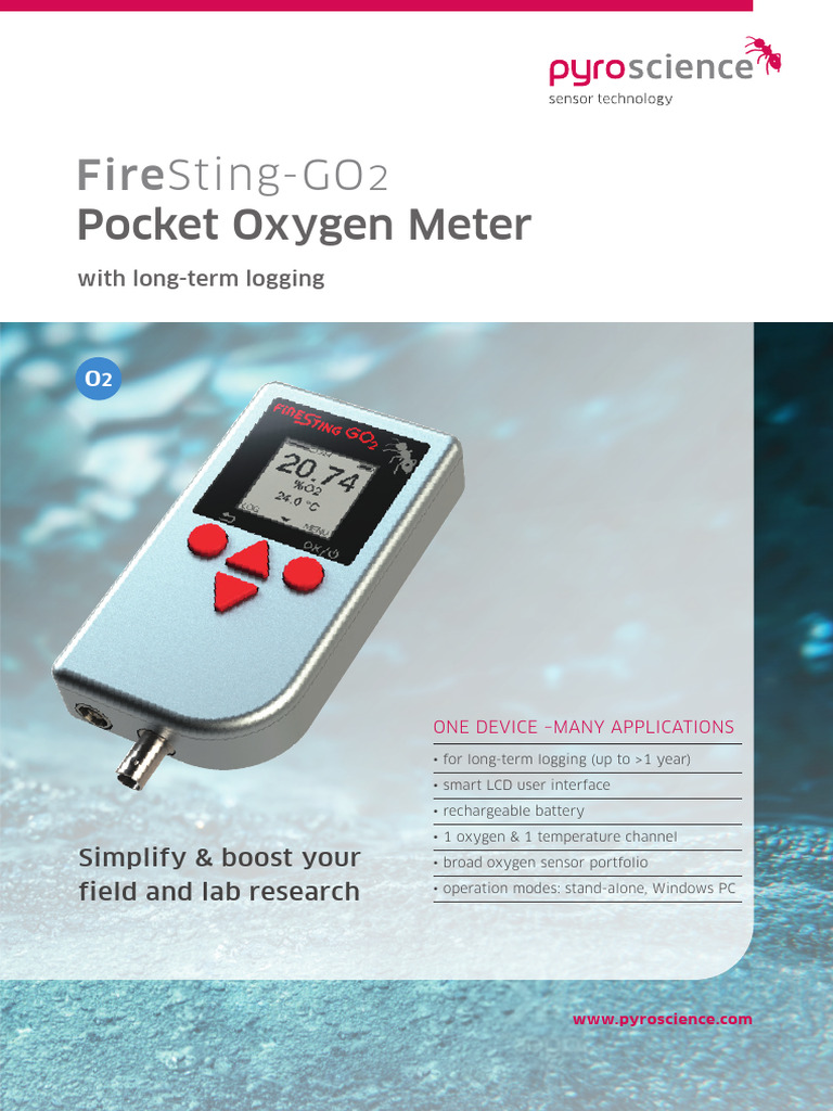 FireSting-GO2 Brochure EN | PDF | Personal Computers | Sensor