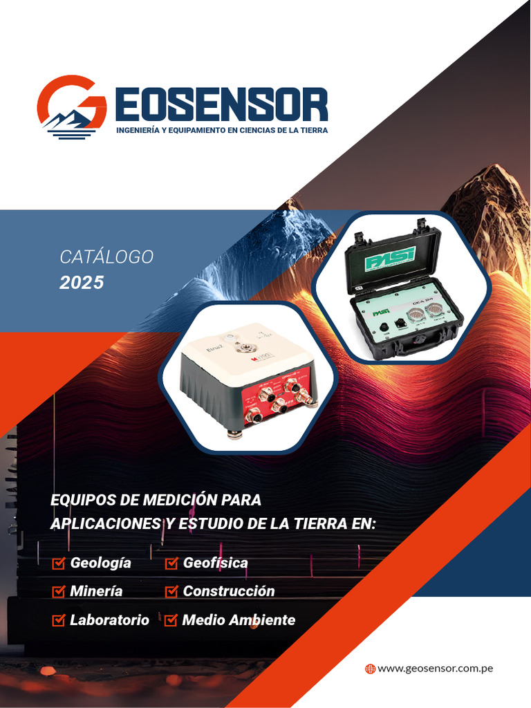 Brochure Geosensor General | PDF | Ingeniería | Minería