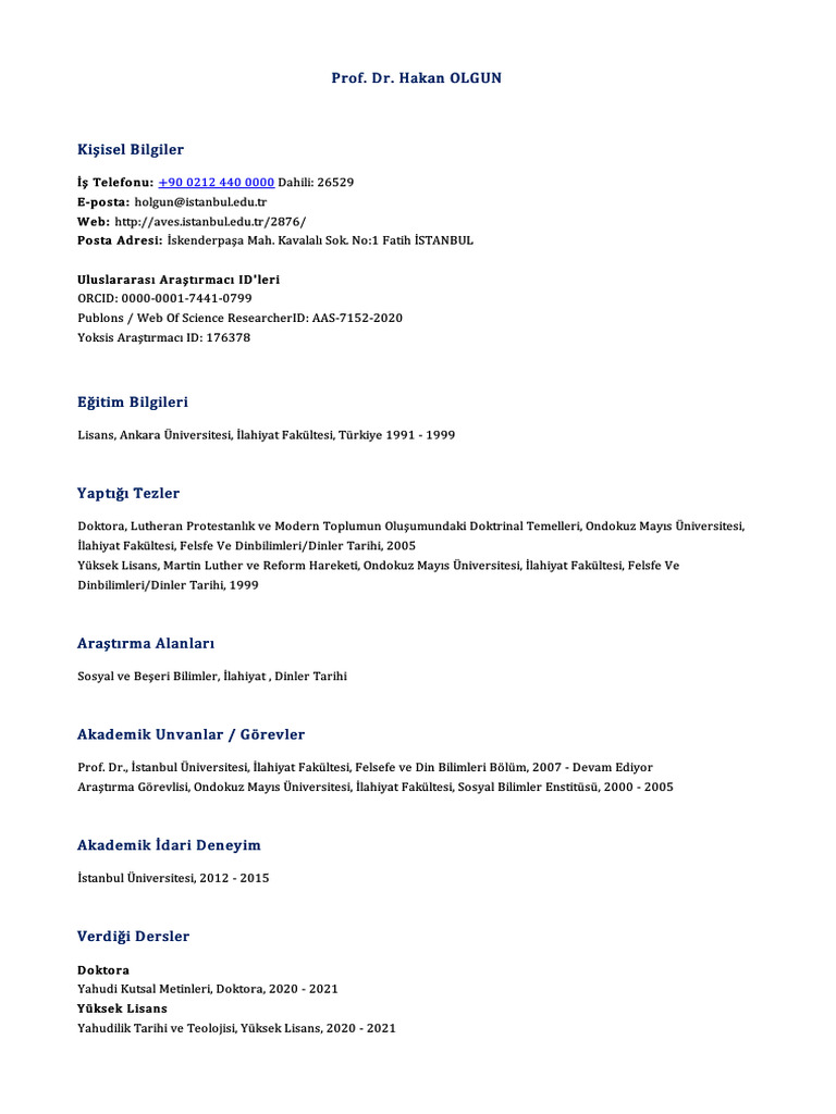 Hakan Olgun | PDF