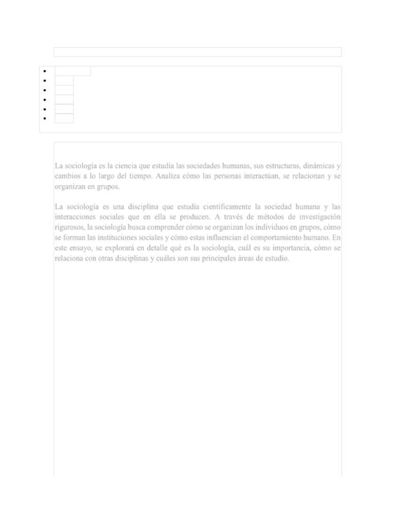 Segunda Clase - Línea de Tiempo Sobre La Historia de La Sociología ...