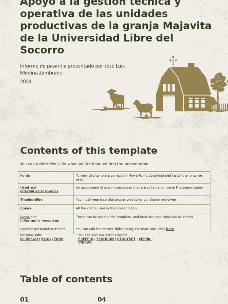 Sheep Farm Project Proposal by Slidesgo | PDF | Expense | Budget