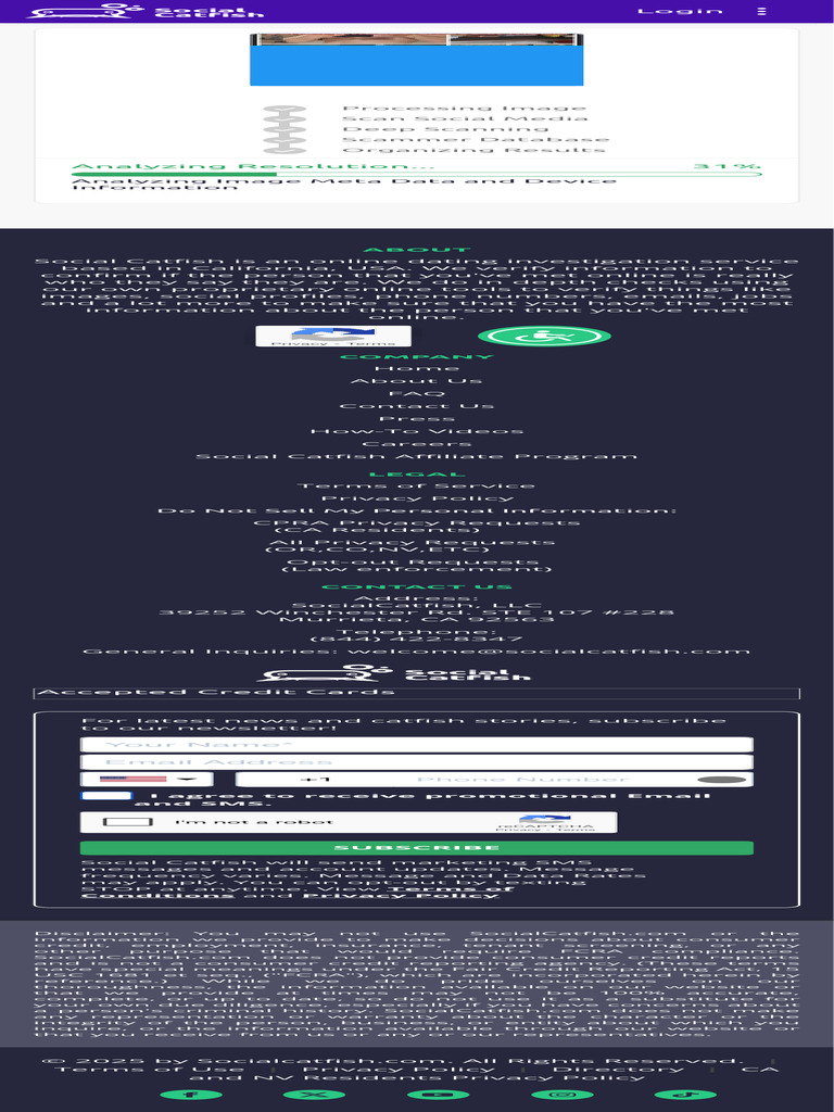 Social Catfish Reverse Image Search | PDF | Information Technology ...
