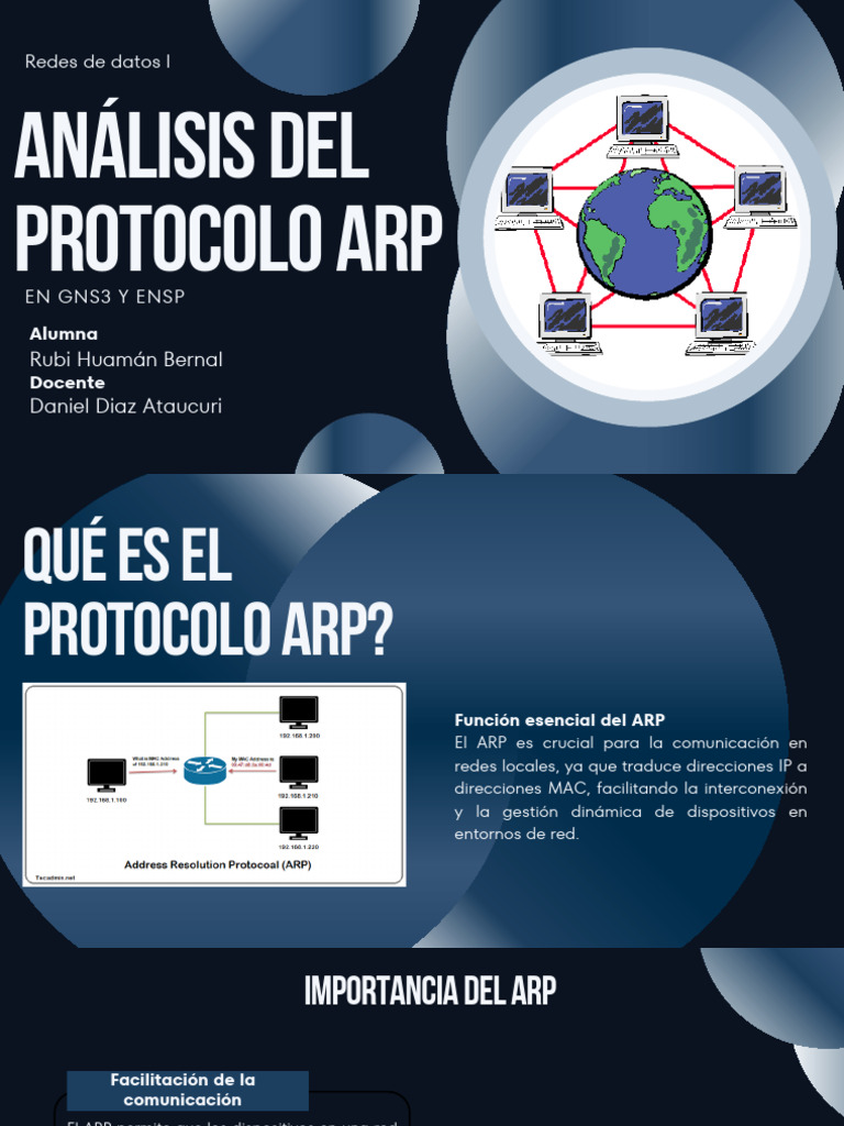 Análisis Del Protocolo ARP | PDF | Red de computadoras | Arquitectura de internet