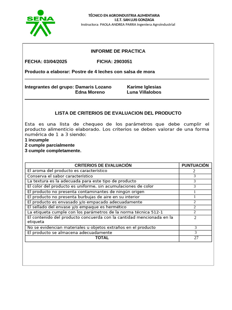 POSTRES DE 4 LECHES Sena | PDF | Alimentos