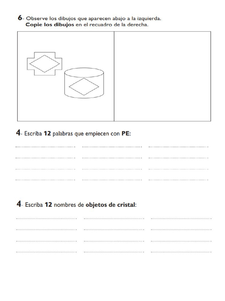 Actividad Funciones Cognitivas | PDF