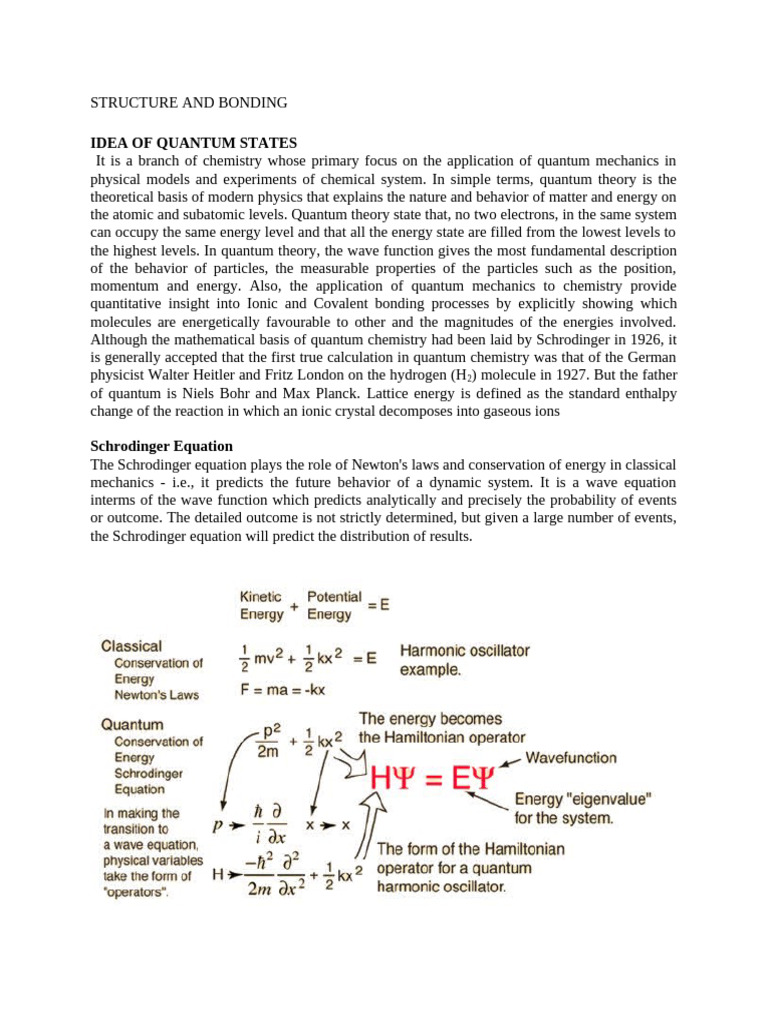 Structure and Bonding Chemistry | PDF | Ion | Ionic Bonding
