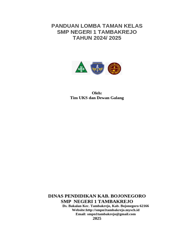 Cover Lomba Taman | PDF