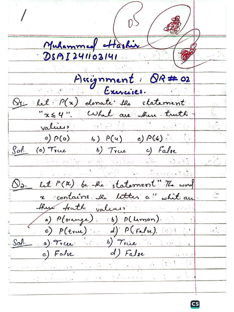 QR 2 Assignment 1 - Compressed | PDF