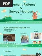 Rural Settlement Patterns and Surveys | PDF | Agriculture | Land Management