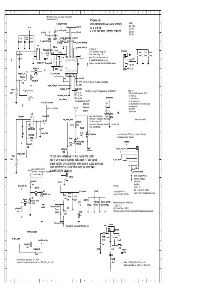 Arduino PCB Design for Heater Control | PDF | Electronic Circuits ...