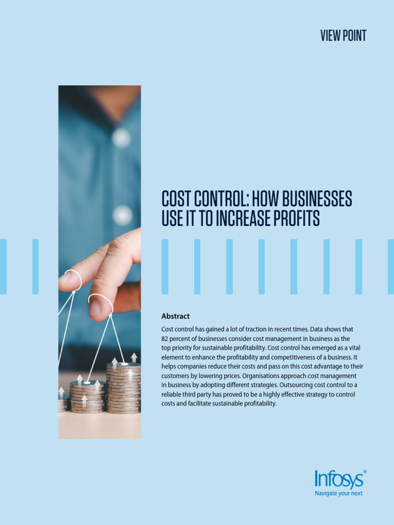 Cost Control Strategies for Profit Optimization | PDF | Cost Accounting ...