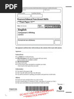 Highfield Level 2 English Mock Exam | PDF | Human Communication