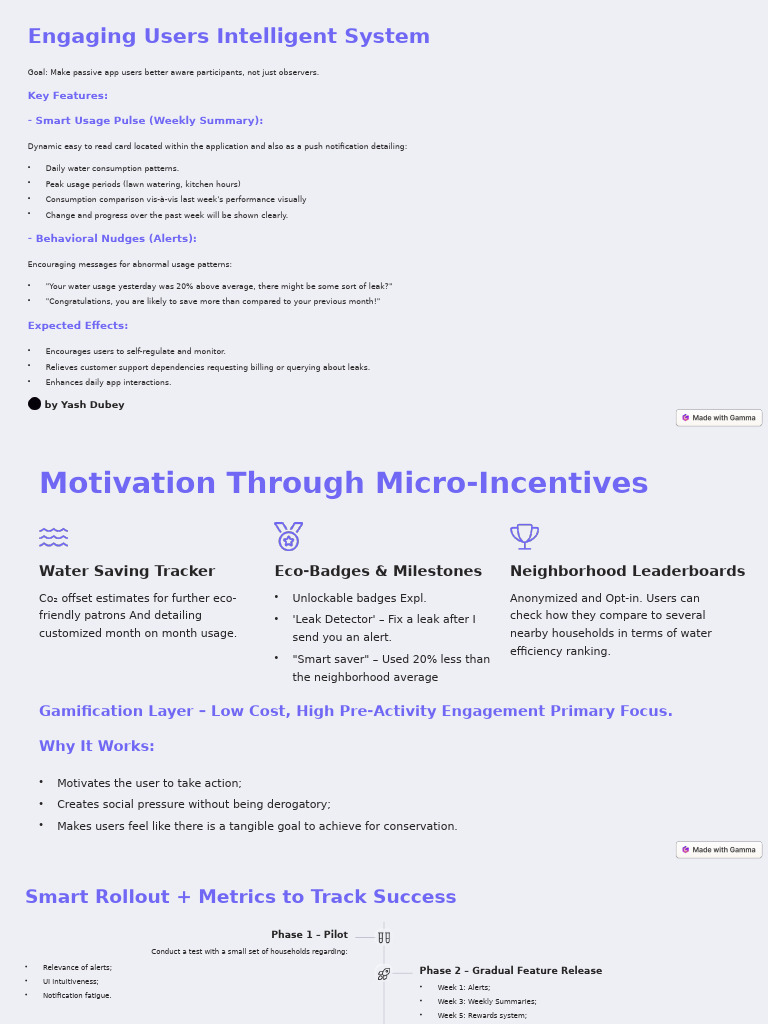 User Engagement Strategies for Water Apps | PDF