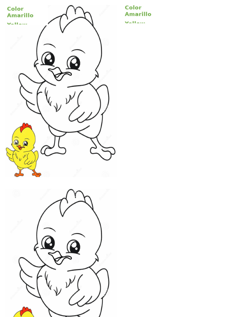 Amarillo Pollito: Color Overview | PDF
