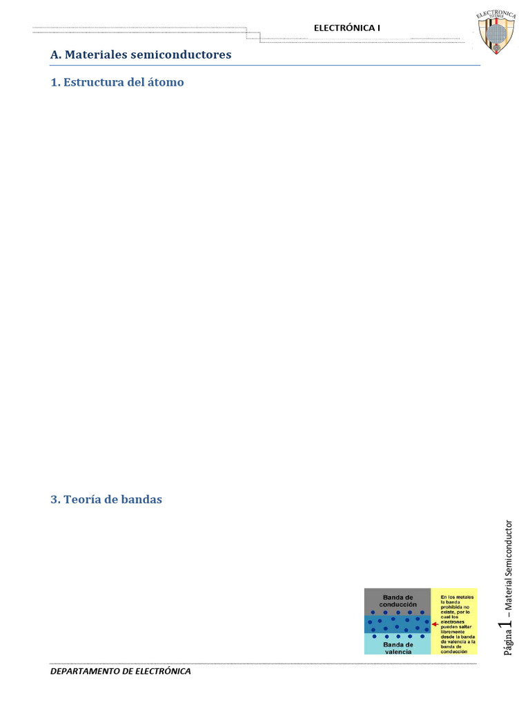 01 Diodos | PDF | Semiconductores | Resistividad Eléctrica y Conductividad