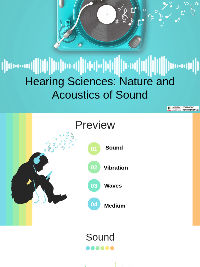 Lesson 2 - Nature and Acoustics of Sound | PDF | Sound | Pitch (Music)