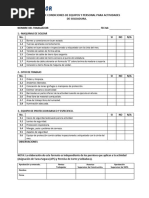 Checklist Epp | PDF