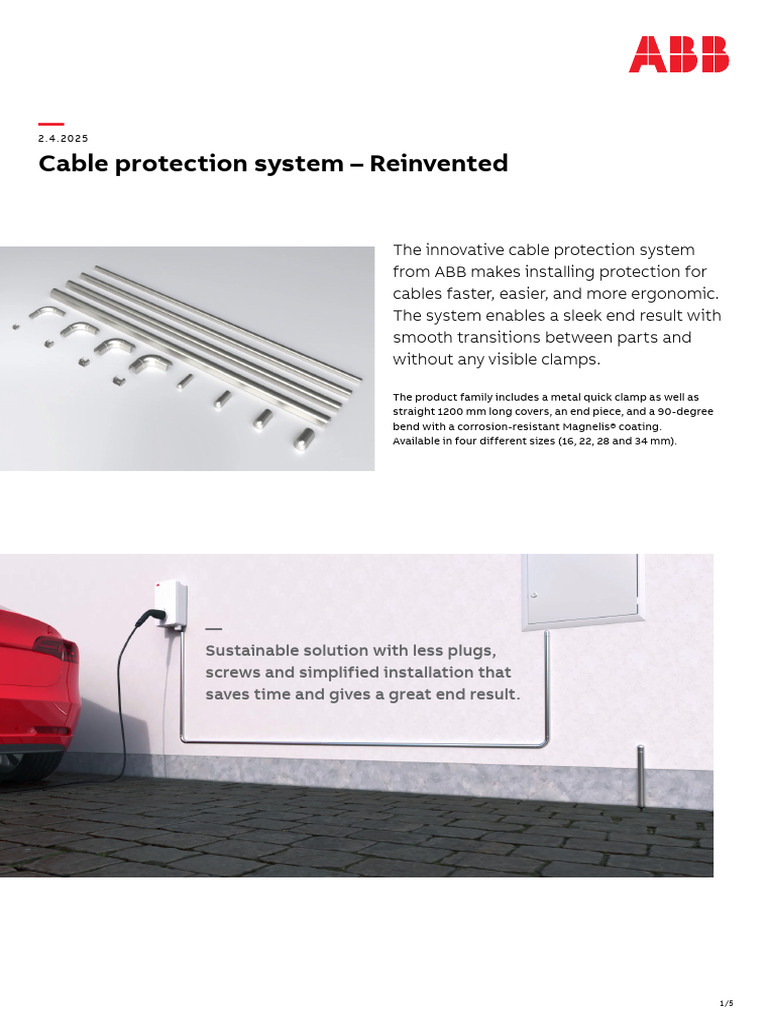 Bulletin Cable Protection System en 9AKK108469A4147 | PDF | Materials ...