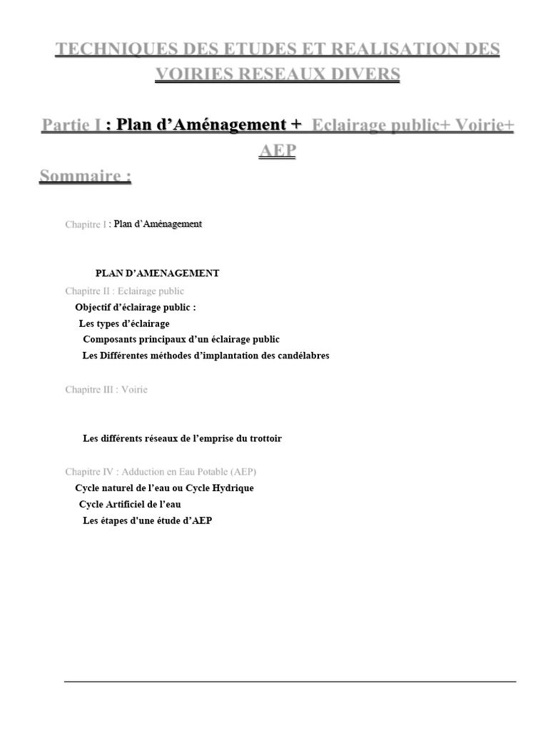 Assainissement VRD | PDF | Assainissement | Eau