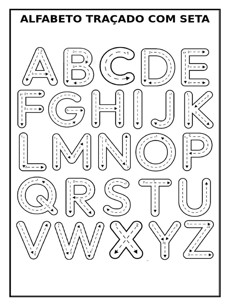 Alfabeto Com Setas | PDF