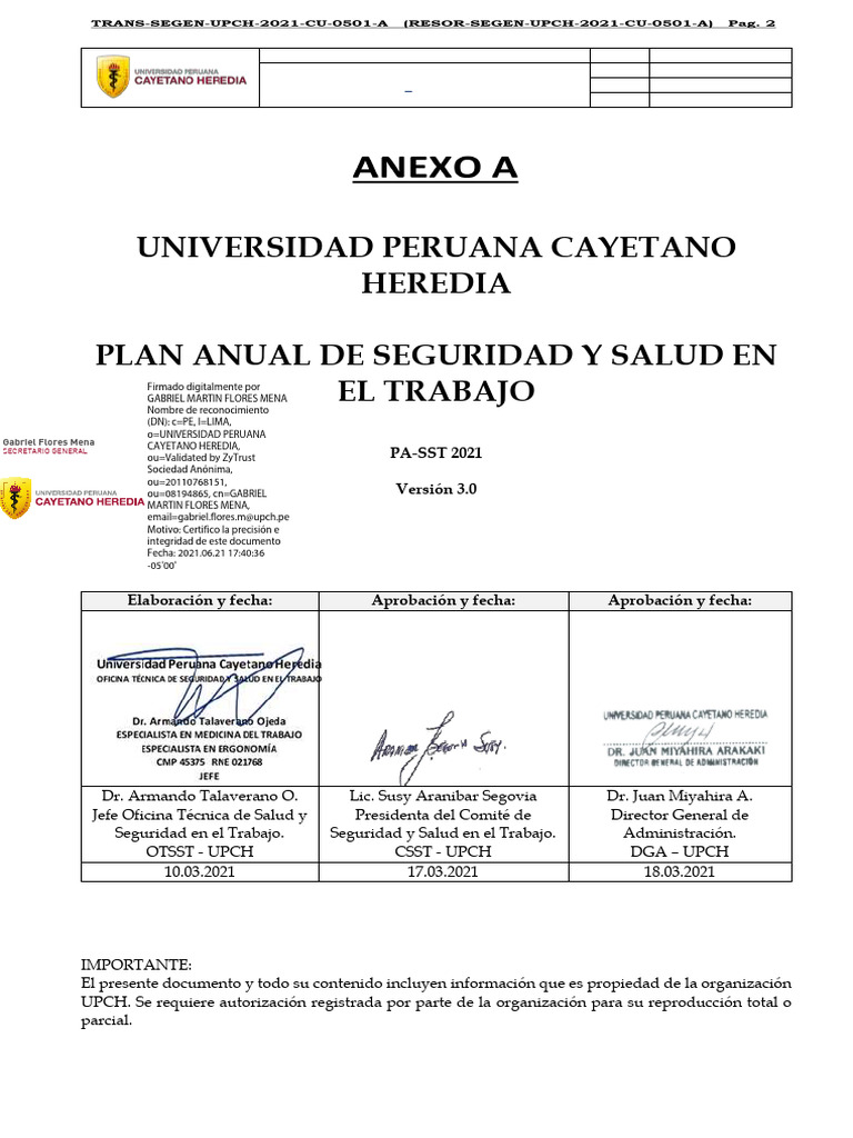TRANS-SEGEN-UPCH-2021-CU-0501-A-FD - Anexo A-Plan Anual de Seguridad y ...