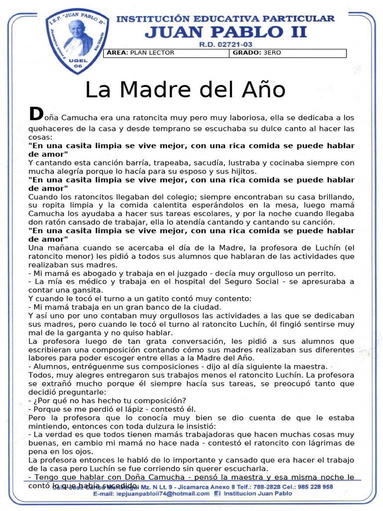 SEPARATAS N°5 Plan Lector | PDF