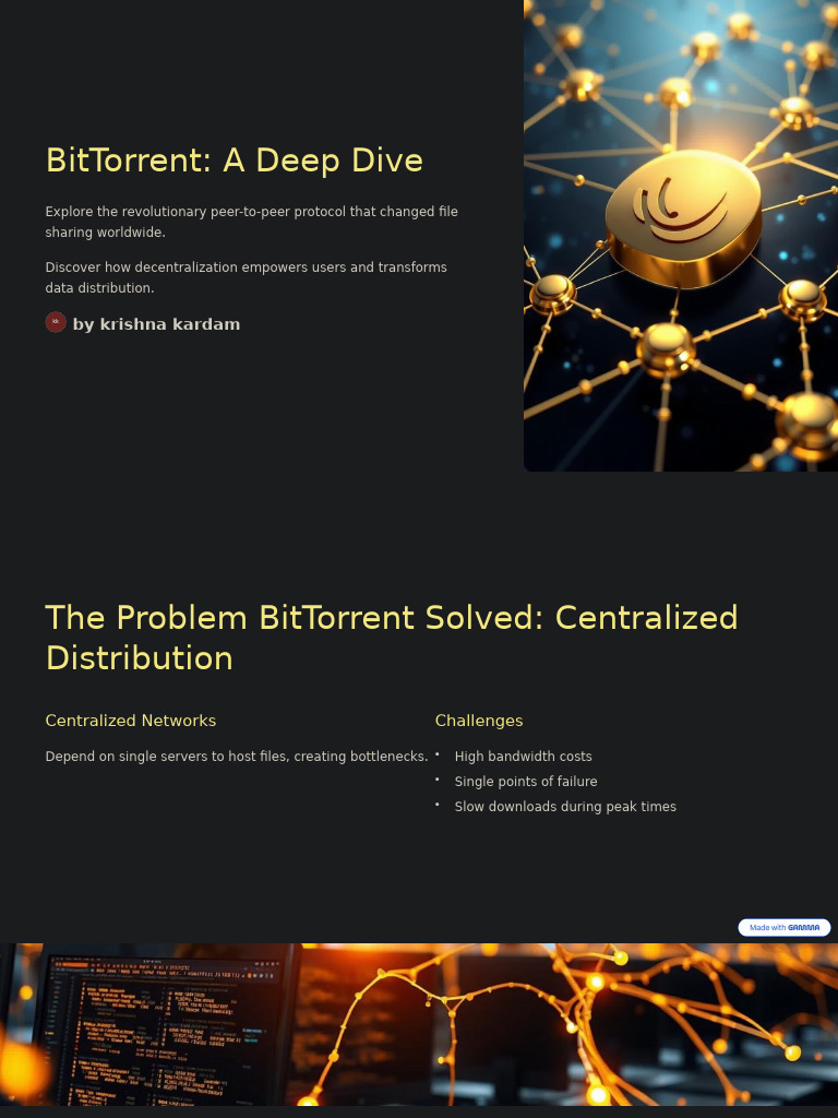 BitTorrent A Deep Dive | PDF | Peer To Peer | Computer Network