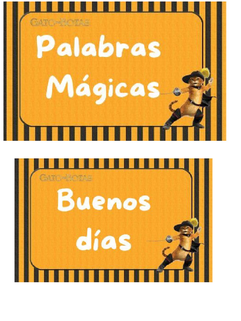 Palabras Magicas | PDF