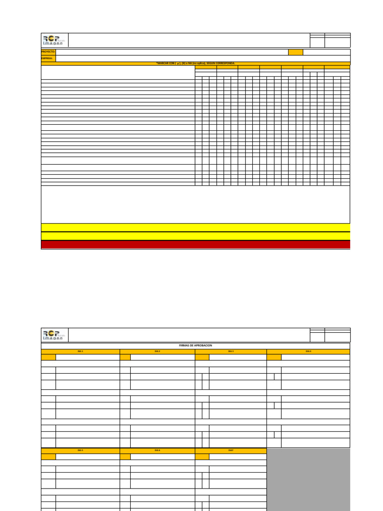 Checklist de Seguridad para Andamios | PDF
