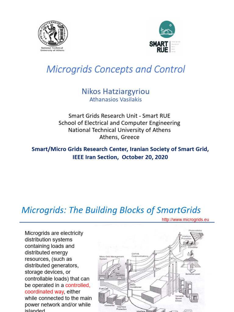 Nikos. Hatziargyriou. Microgrids Concepts and Control | PDF | Distributed Generation ...
