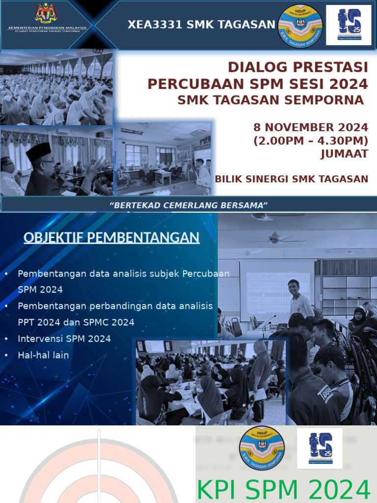 Analisis Prestasi SPM SMK Tagasan | PDF