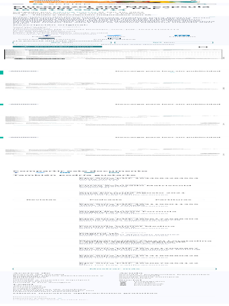 Fluconazol 200 MG Capsula Duraeps - Sura - PDF - 1632141994714 PDF Medicamentos Con Receta ...