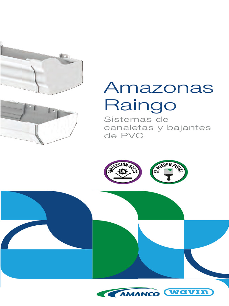 Sistemas de Canaletas y Bajantes PVC | PDF