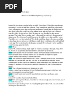 Modern English: Romeo & Juliet Act II, Scene 2 | PDF | Characters In ...