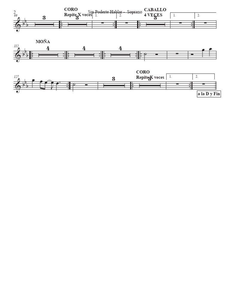 Guitarra Sin Poderte | PDF