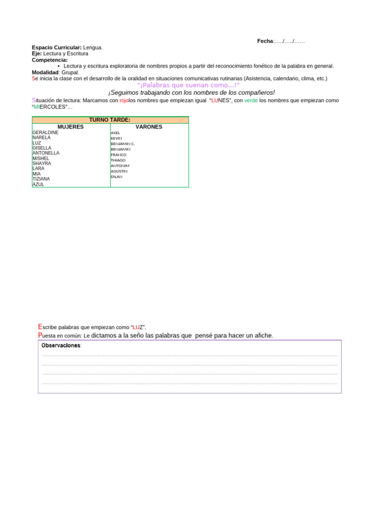 Actividades de Lectura y Matemáticas Escolar | PDF | Escritura