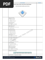 Base Plate Design: AISC vs. CBFEM | PDF | Strength Of Materials | Bending