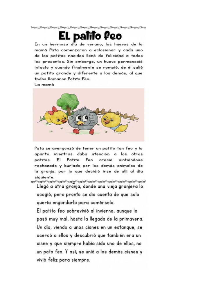 el patito feo | PDF