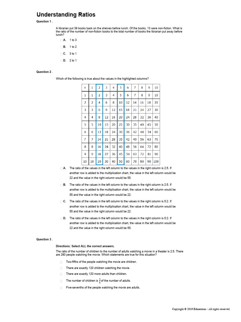SI - 6.RP.A.1 - Understanding Ratios | PDF | Muffin